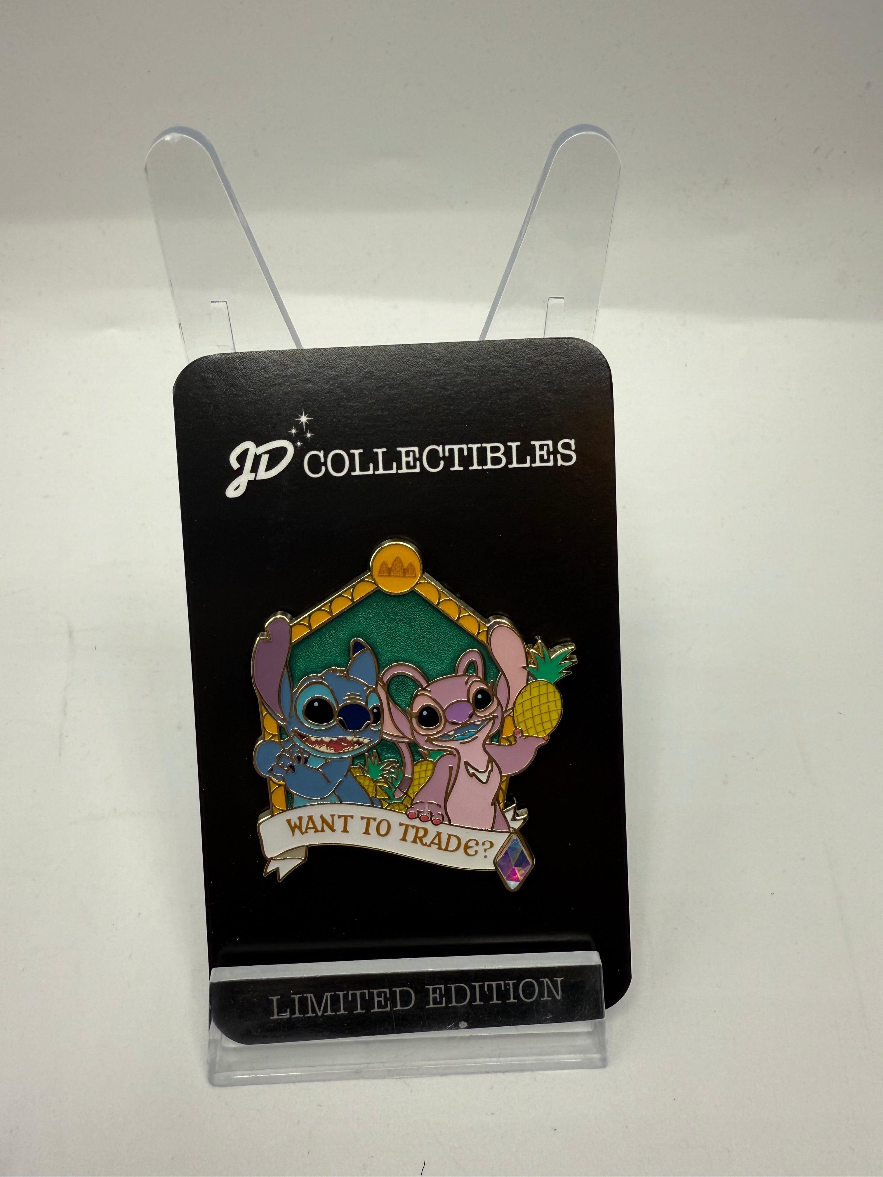 Stitch Angel Want to Trade WDW LE 420 Disney Pin – JD COLLECTIBLES LLC
